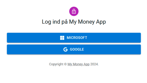 Budget App | Få styr på din økonomi på 5 min → My Money App